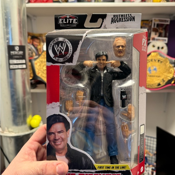 Mattel | Toys | Wwe Mattel Eric Bichoff Ruthless Aggression Series 4 ...